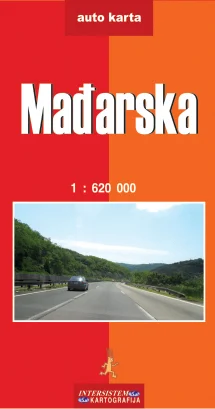 Mađarska - auto karta