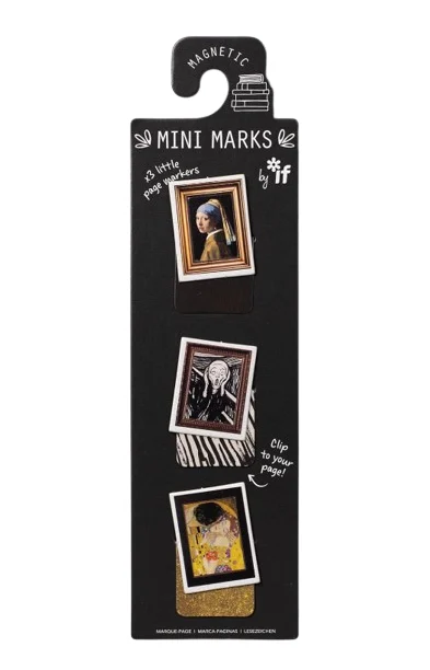 Bukmarker - Magnetic Mini Mark, Framed Classics