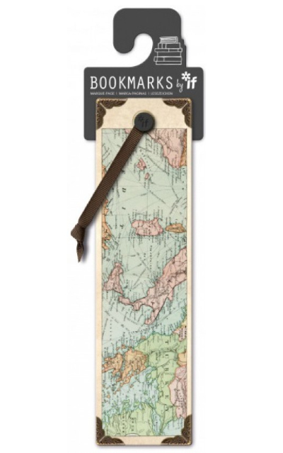 Bukmarker - Vintage, Map