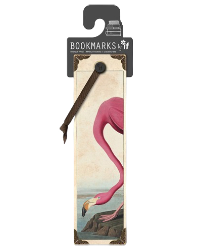 Bukmarker - Vintage, Flamingo
