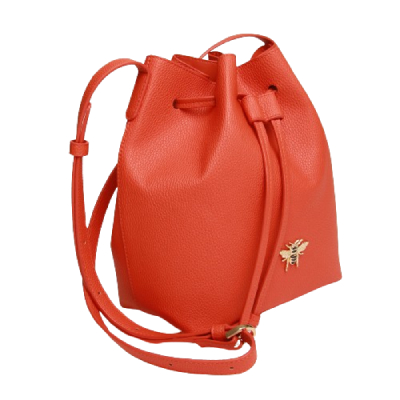 Torba - Bucket, Orange, Cross body