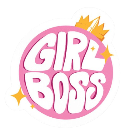 Stiker - Girl boss