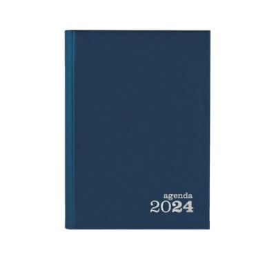 Agenda 2024 - Desk Daily Classic, Blue