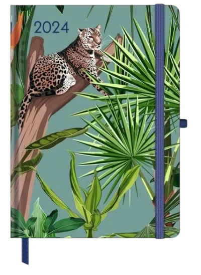 Agenda Pocket 2024 - GreenLine, Jungle, 16x22 cm