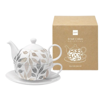 Čajnik Tea 4 - One Scandic Leaves, White