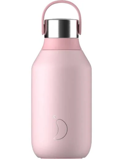 Flaša za vodu - Chilly’s, Blush Pink, Serija 2 (350 ml)