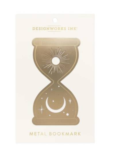 Metalni obeleživač stranica - Metal Bookmark, The Hourglass