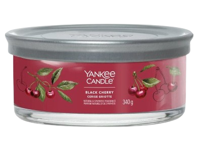 Sveća - Yankee Candle, Signature Multiwick Tumbler, Black Cherry