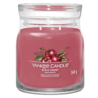 Sveća - Yankee Candle, Signature Medium, Black Cherry