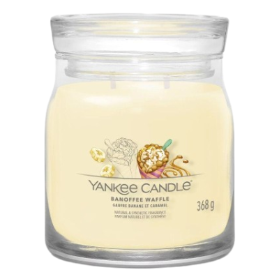 Sveća - Yankee Candle, Signature Medium, Benoffee Waffle