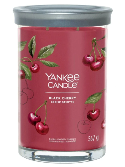 Sveća - Yankee Candle, Signature Large Tumbler, Black Cherry