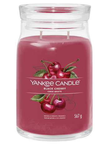 Sveća - Yankee Candle, Signature Large, Black Cherry