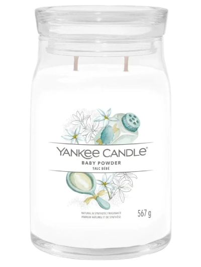 Sveća - Yankee Candle, Signature Large, Baby Powder