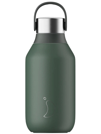 Flaša za vodu - Chilly's, Pine Green, serija 2, 350ml