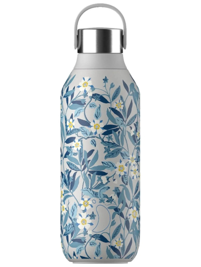 Flaša za vodu - Chilly's, Brighton Blossom, Granite Grey - Liberty, 500ml
