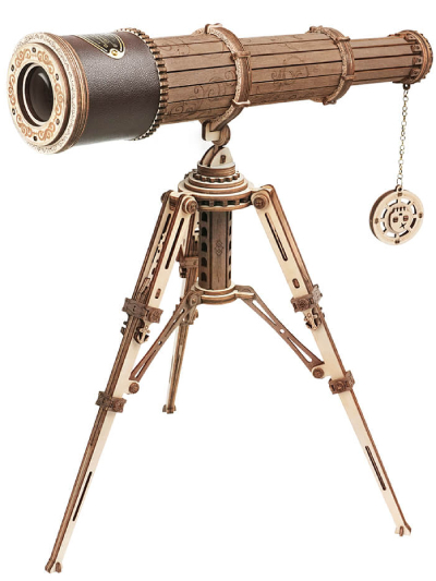 3D Puzla Teleskop - Wooden, Monocular