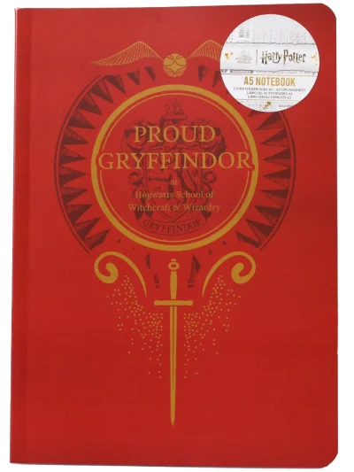 Agenda A5 - HP, Proud Gryffindor, Soft