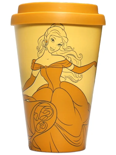 Šolja za poneti - Disney, Beauty and The Beast, 400ml