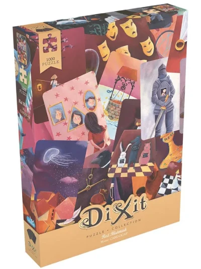 Dixit Puzzle - Red Mishmash (1000)