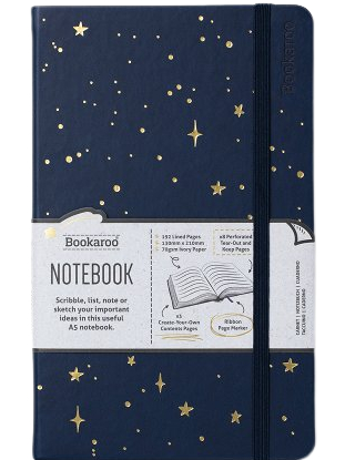 Agenda A5 - Bookaroo, Moon and Stars