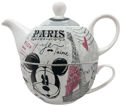 Čajnik Tea4One - Disney, Mickey In The City, Paris