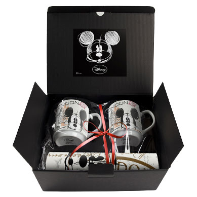 Komplet Coffee set 4 - Disney, Mickey In The City, London