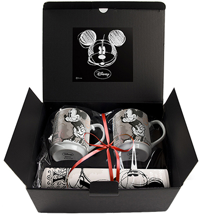 Komplet Coffee set 4 - Disney, Mickey In The City, Paris