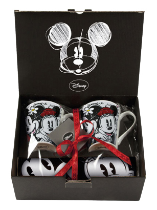 Komplet šolje set 2 i ceger - Disney, Mickey and Minnie Classic