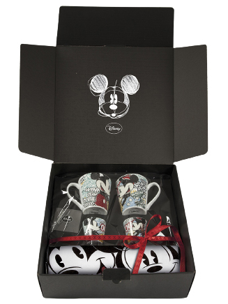 Komplet set Espresso - Disney, Mickey and Minnie Classic