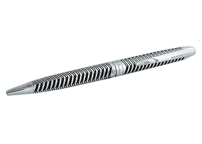 Hemijska olovka - Stratton, Silver Barrel With Stylus