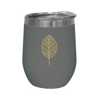 Termo šolja - Pure Gold Leaves, Anthracite, 350 ml