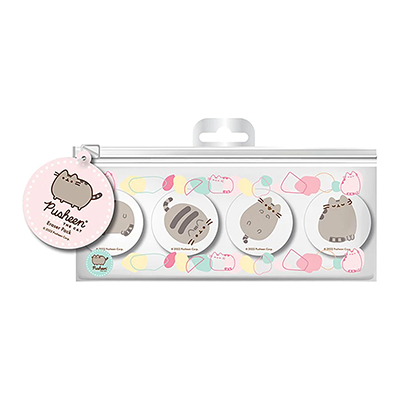 Gumice za brisanje set 4 - Pusheen Botanical