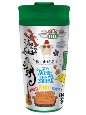 Šolja - za poneti Friends Iconographic 450ml