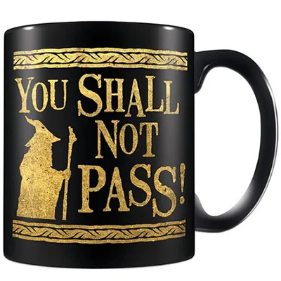 Šolja - LOTR You Shall Not Pass 315ml Black