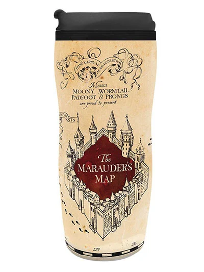 Šolja za poneti - HP, Marauders Map, 355 ml