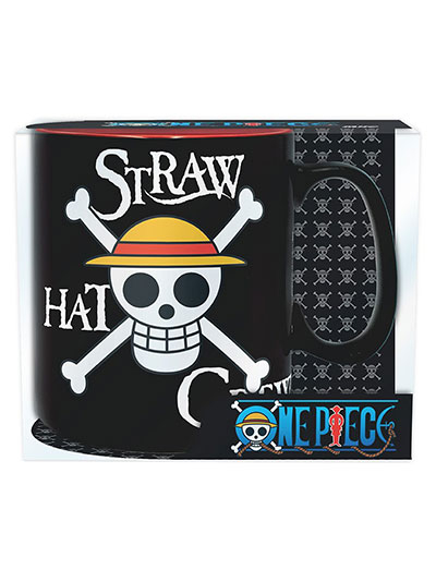 Šolja - One Piece, Luffy & Skull, 460 ml