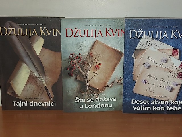 BEVELSTOKOVI - Džulija Kvin - komplet 3 knjige