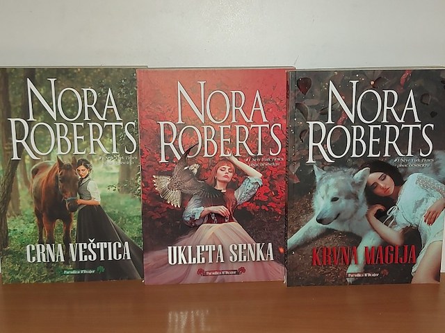 PORODICA O`DVAJER - Nora Roberts - komplet 3 knjige