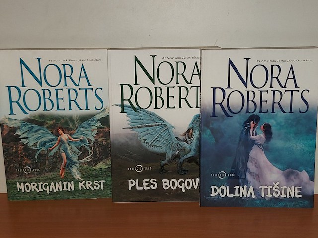 TRILOGIJA KRUG - Nora Roberts - komplet 3 knjige