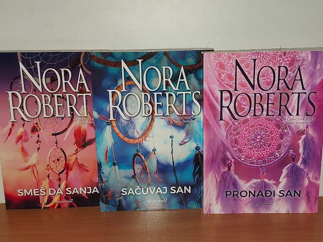 TRILOGIJA SAN - Nora Roberts - komplet 3 knjige