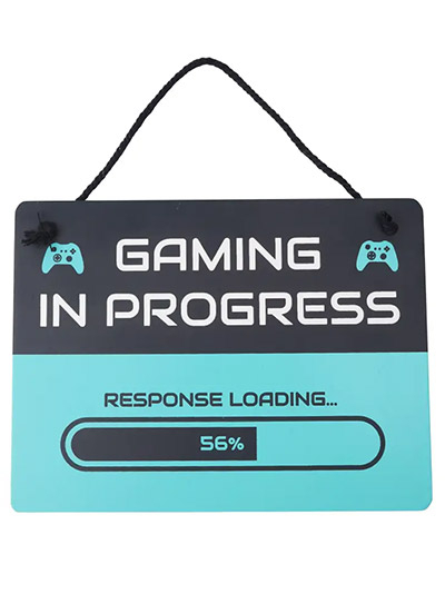 Natpis za vrata - Gaming In Progress
