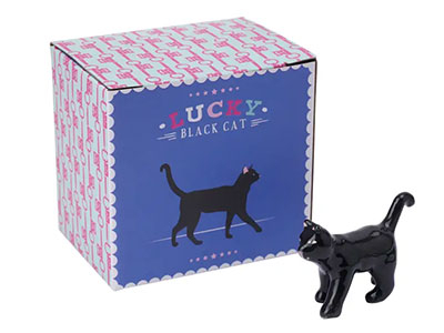 Figurica - Lucky Charm Animals Black Cat