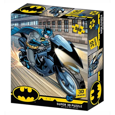 Puzla 3D - DC, Batman Bat Cycle, 500 pc