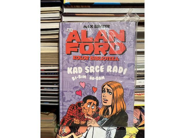 alan ford kolor biblioteka 6 - Kad srce radi Bi-bam- HC