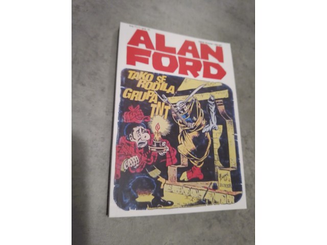 Alan Ford Borgis 71/1 Tako je nastala grupa TNT reprint