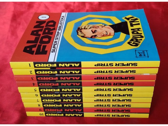 Alan Ford 1 -10