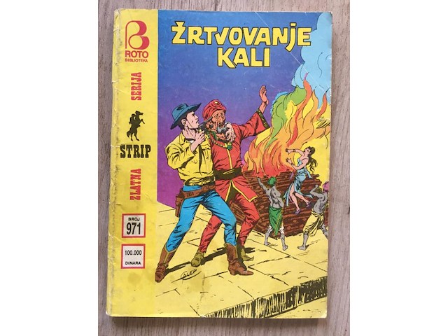 Zlatna serija ŽRTVOVANJE KALI broj 971