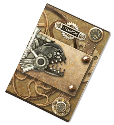 Sveska A4 - Steampunk, Piranha, dikto, 52 l