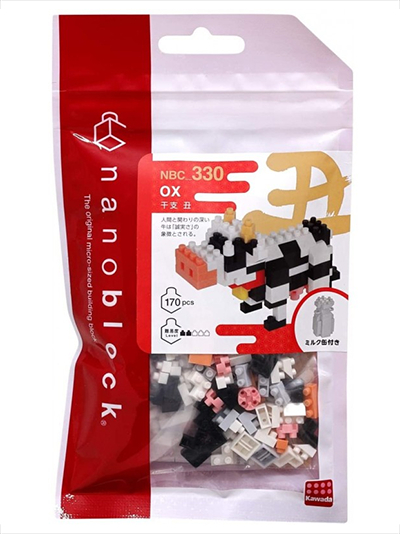 Nanoblok kockice - Cow Ox, 170 pcs