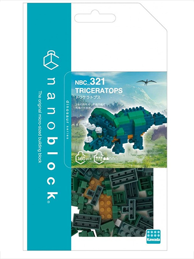 Nanoblok kockice - Triceratops 2, 160 pcs